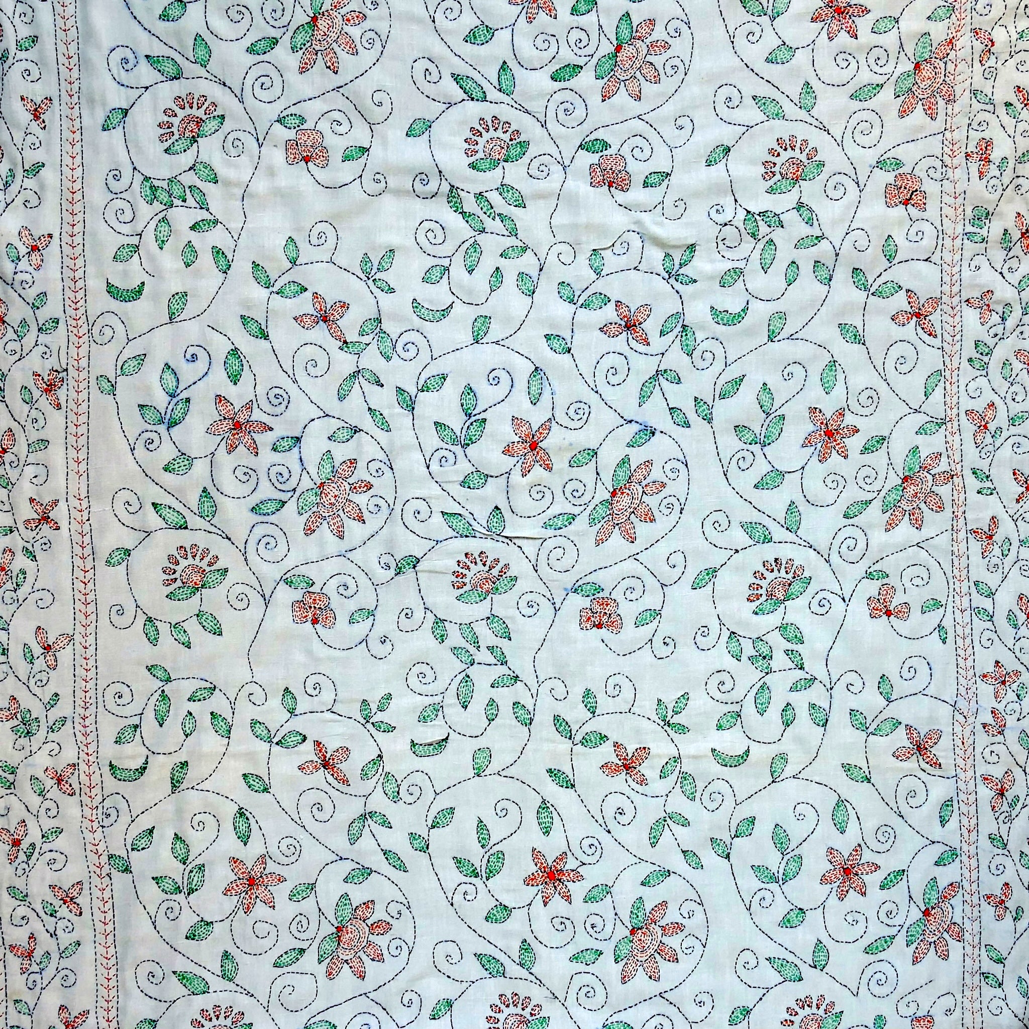 Spring Fever throw - Sally Campbell, Handmade Textiles