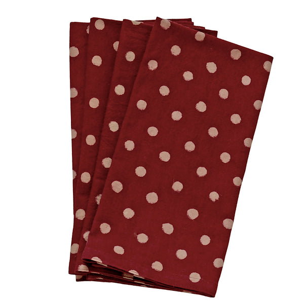 Sienna Spot tablecloth - Sally Campbell, Handmade Textiles